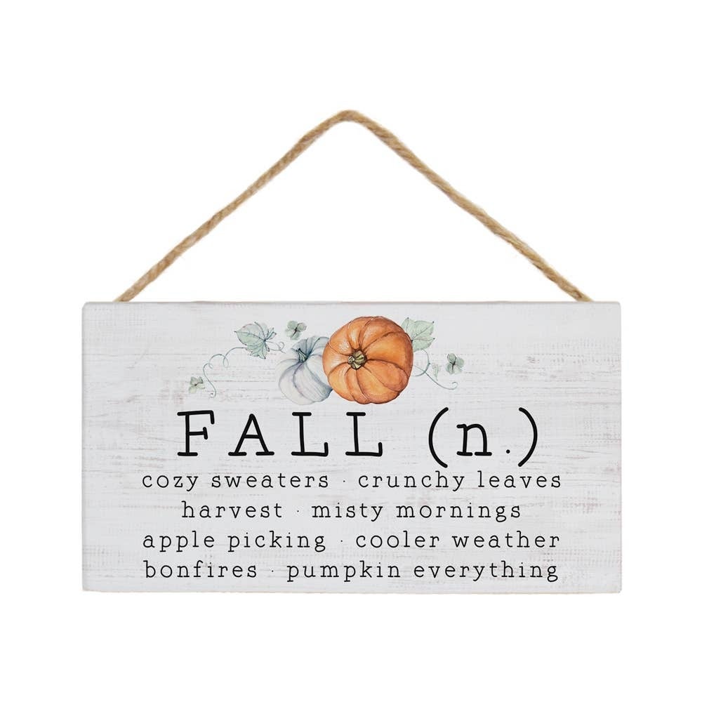 Fall Definition | Simply Signs and Creative Customs