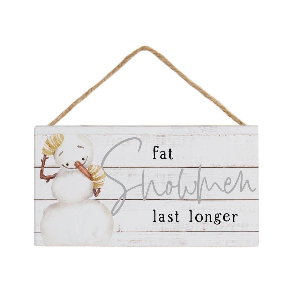 Fat Snowmen | Simply Signs and Creative Customs