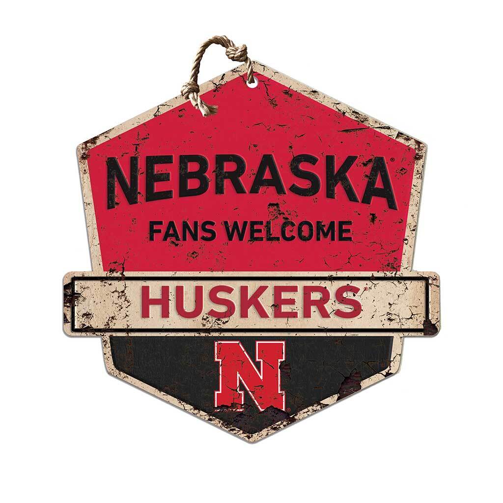 Badge Fans Welcome Nebraska Cornhuskers | Simply Signs and Creative Customs