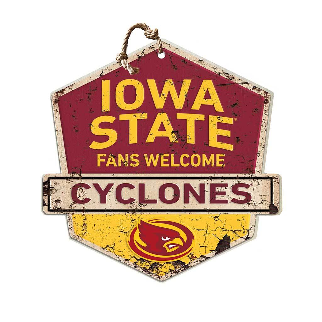 Badge Fans Welcome Iowa State Cyclones | Simply Signs and Creative Customs