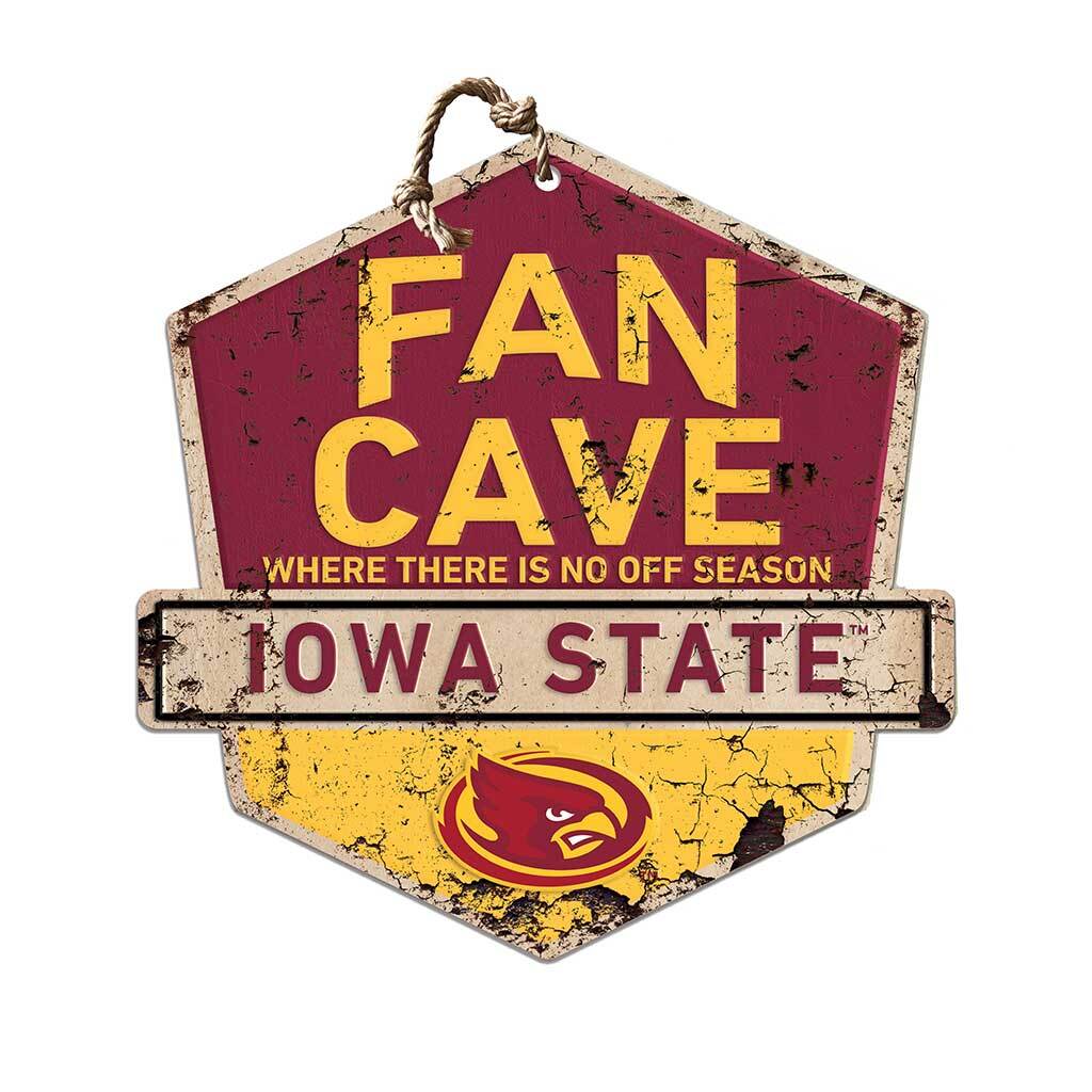 Badge Fan Cave Iowa State Cyclones | Simply Signs and Creative Customs
