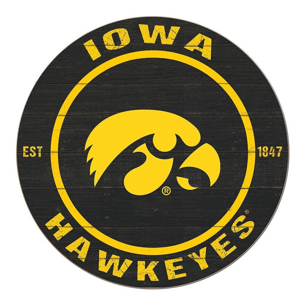 20x20 Team Iowa Hawkeyes | Simply Signs and Creative Customs